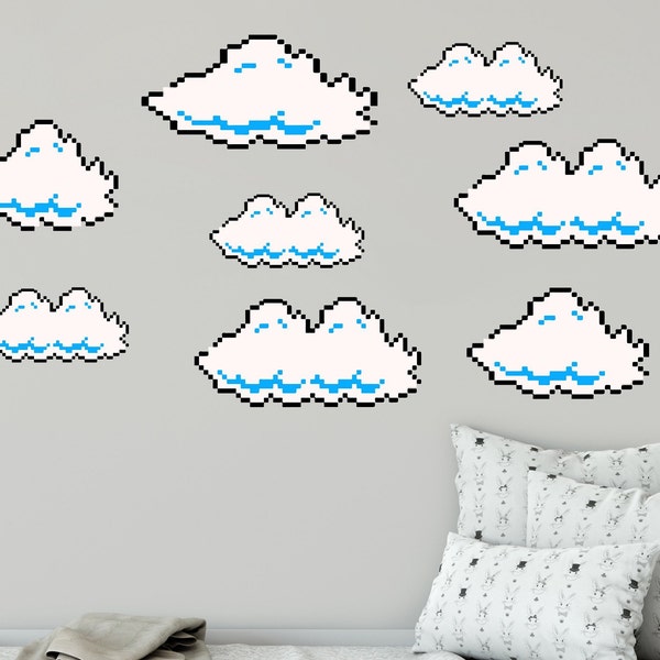 Cloud Wall Decals - Etsy