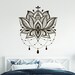 Lotus Mandala Wall Decal. Lotus Decals. Mandala Wall Decal. Unique ...