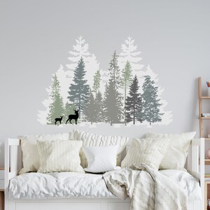 Tree Forest Wall Decals - Forest Wall Sticker - Tree Forest Nursery ...