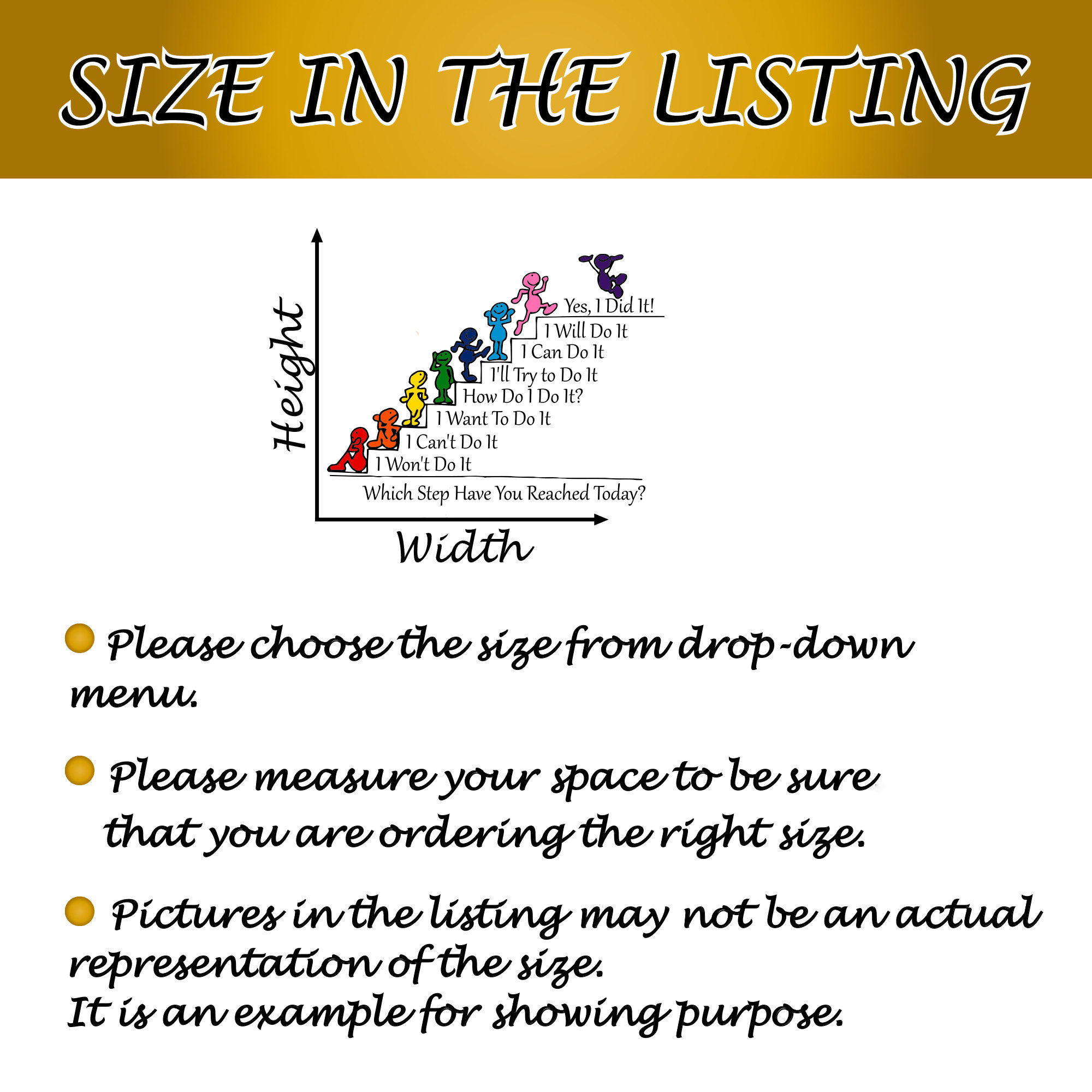 Office Decal Which Step Have You Reached Today. Motivation Quote Wall ...