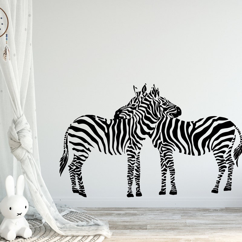 Zebra Decal - Etsy