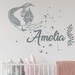 40% off Mermaid Name Wall Decal, Mermaid Decal, Nursery Stickers, Girls ...