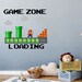 Game Zone Loading Wall Decal. Video Game Wall Decal. Playroom Wall ...