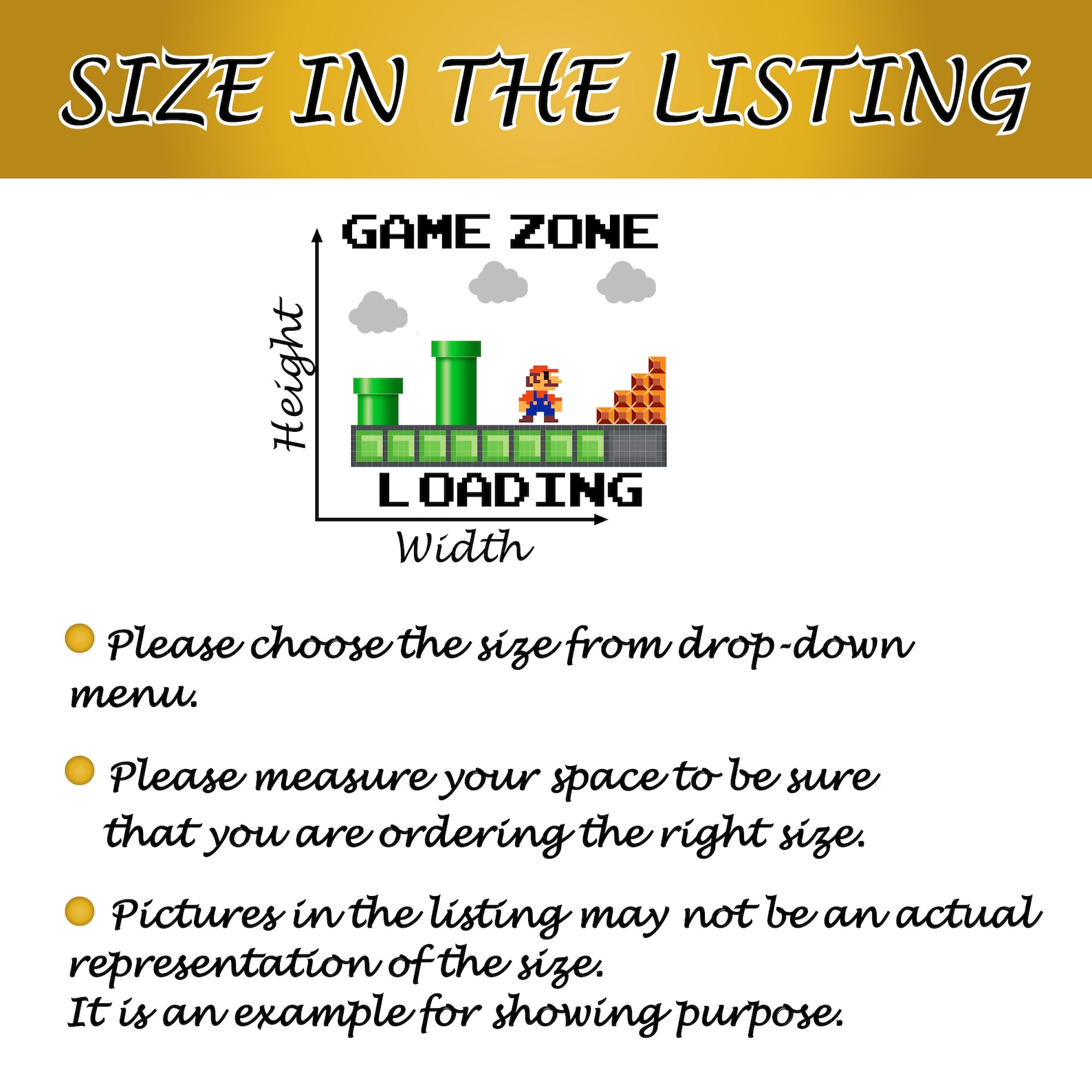 Game Zone Loading Wall Decal. Video Game Wall Decal. Playroom Wall ...