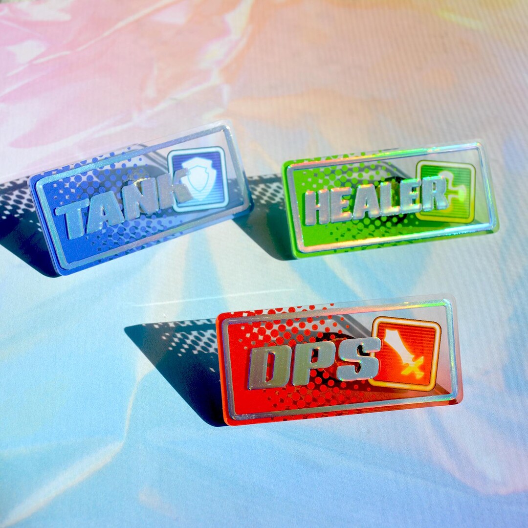 XIV Class Acrylic Pins With Holo Foil - 2.5 Inch - Etsy