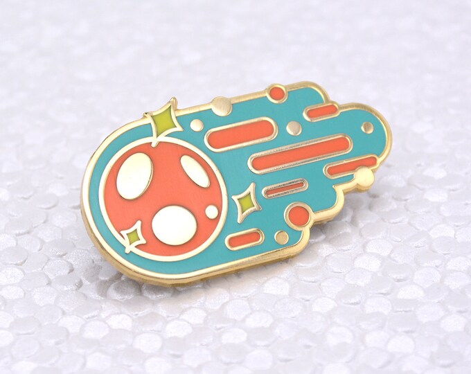 Meteor Hard Enamel Pin - Etsy