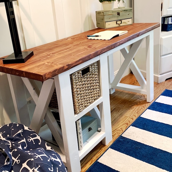 Rustic Desk - Etsy