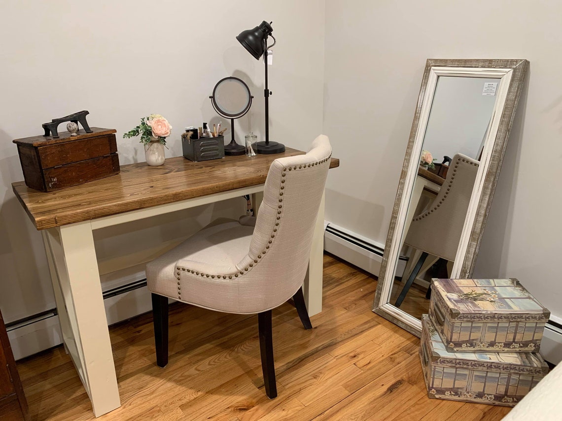 Rustic Farmhouse Desk With Classic Style - Etsy