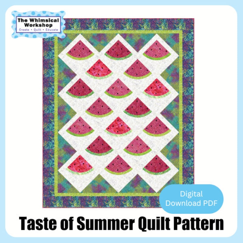 Summer Quilt Pattern - Etsy