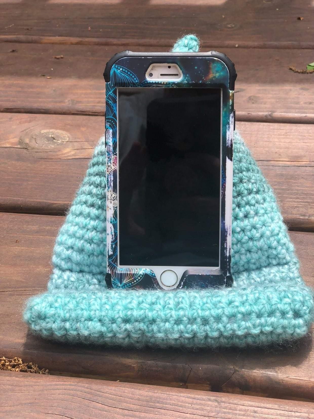 Crochet Pattern for a Phone/tablet Holder Cushion - Etsy