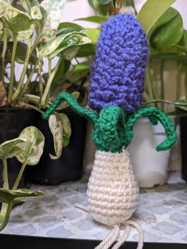 Crochet Pattern for Hyacinth Spring Bulb Plant - Etsy