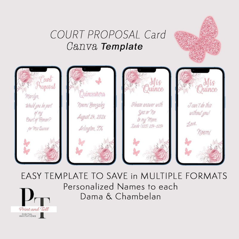 Dama Quince Proposal - Etsy