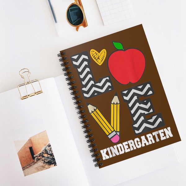 Kindergarten Notebook - Etsy