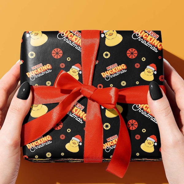 Funny Christmas Wrapping Paper - Etsy