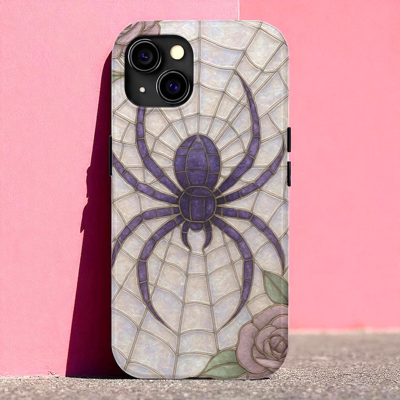Gothic Spider Web Phone Case: Spooky Halloween iPhone & Galaxy Cover - Etsy