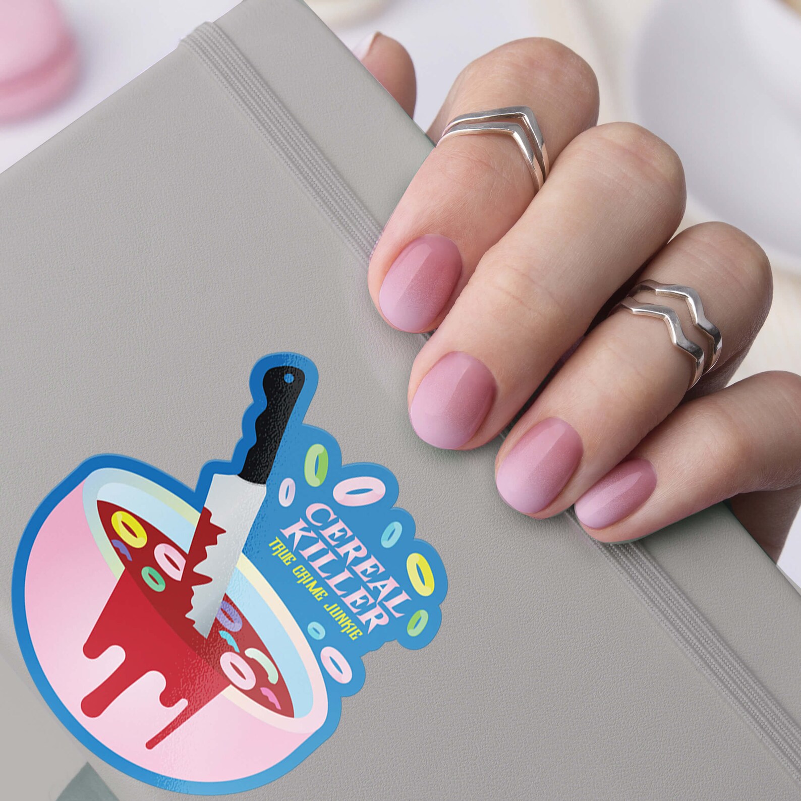 Serial Killer Sticker True Crime Junkie Water Bottle Sticker | Etsy