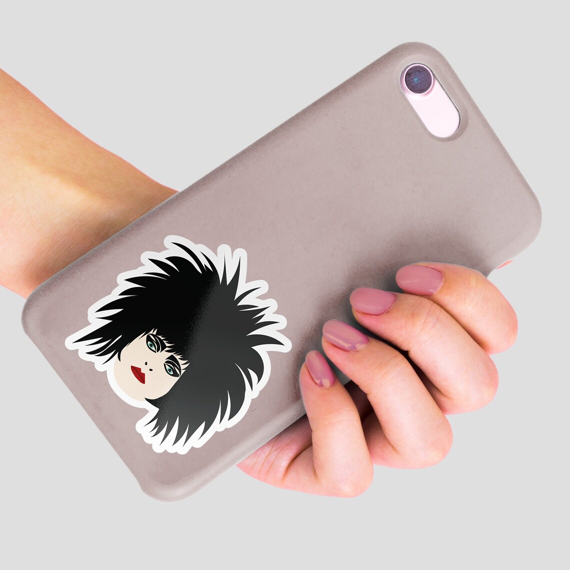 1980s Goth Punk Premium Vinyl Sticker Siouxsie Sioux Glossy | Etsy