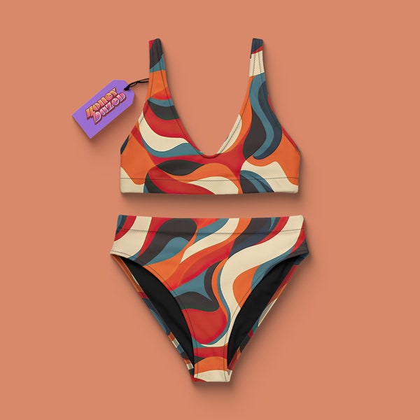 Retro Bikini - Etsy