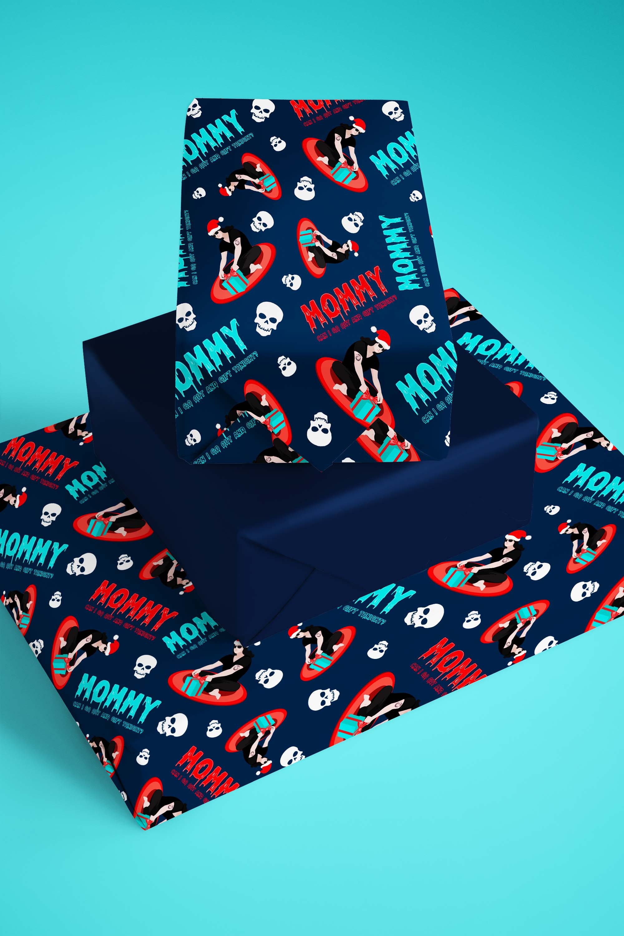 Glenn Danzig Christmas Wrapping Paper Funny Christmas | Etsy