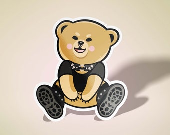 Punk Rock Teddy Bear - Etsy