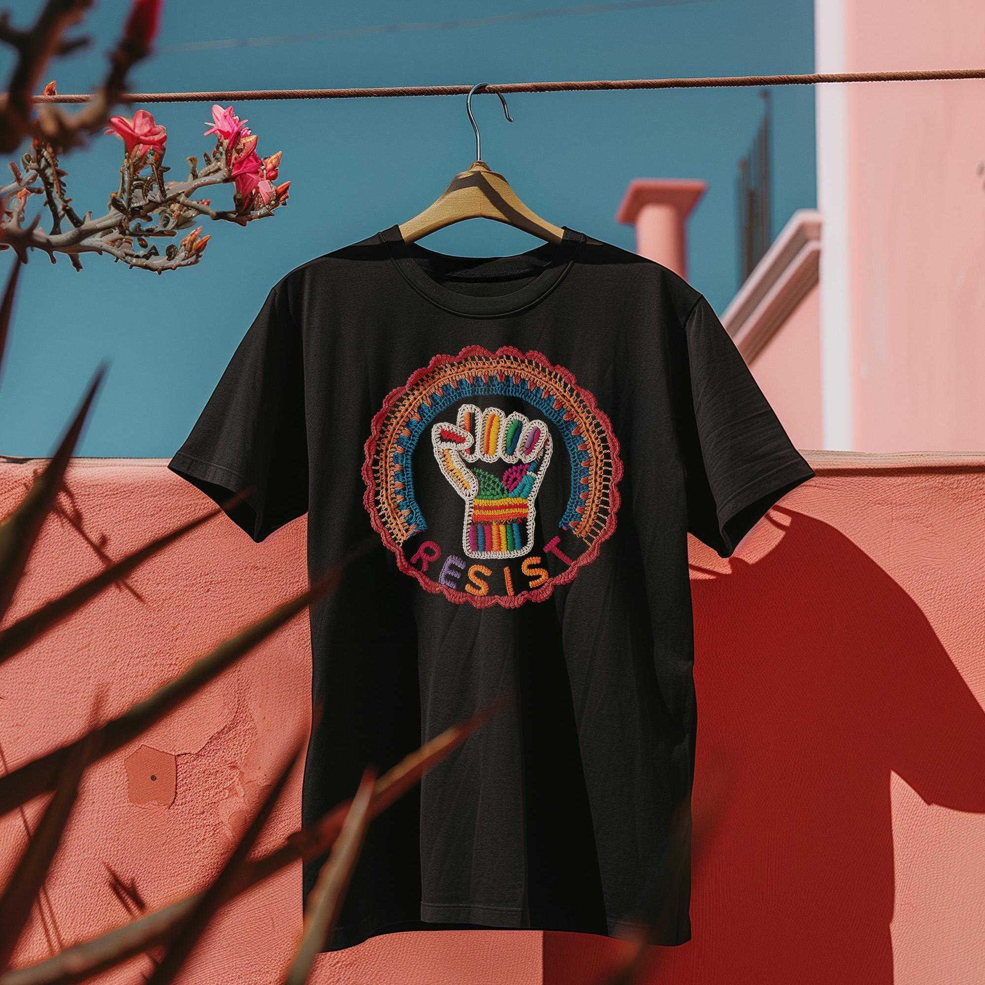 RESIST Shirt for Protest Outfits, Punk Feminist Graphic Tee for Marches ...