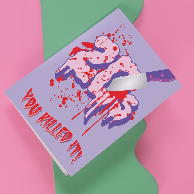 RIP Twenties 30th Birthday Card, Gothic True Crime Humor - Etsy