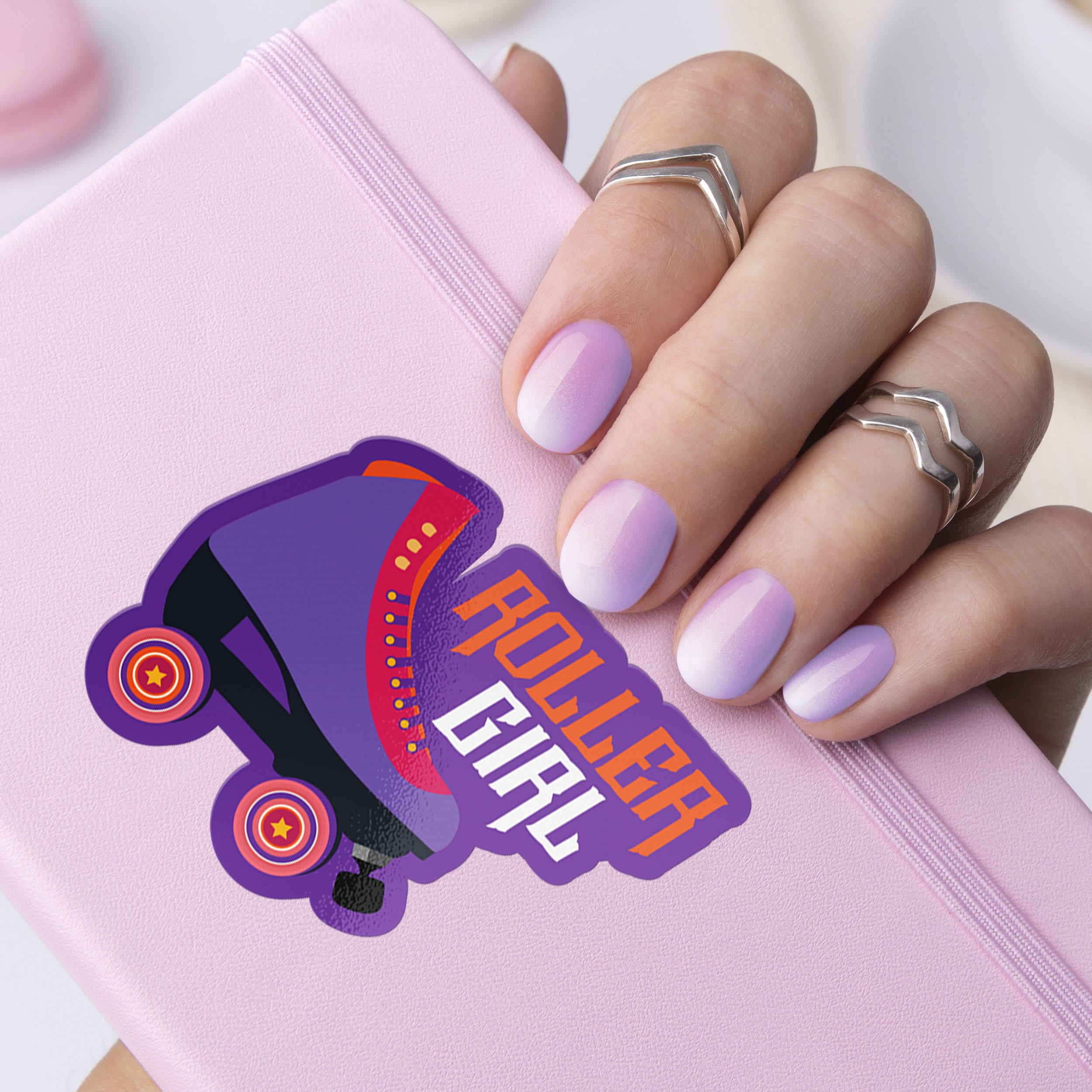 Roller Girl Premium Vinyl Sticker Roller Skating Hydroflask | Etsy