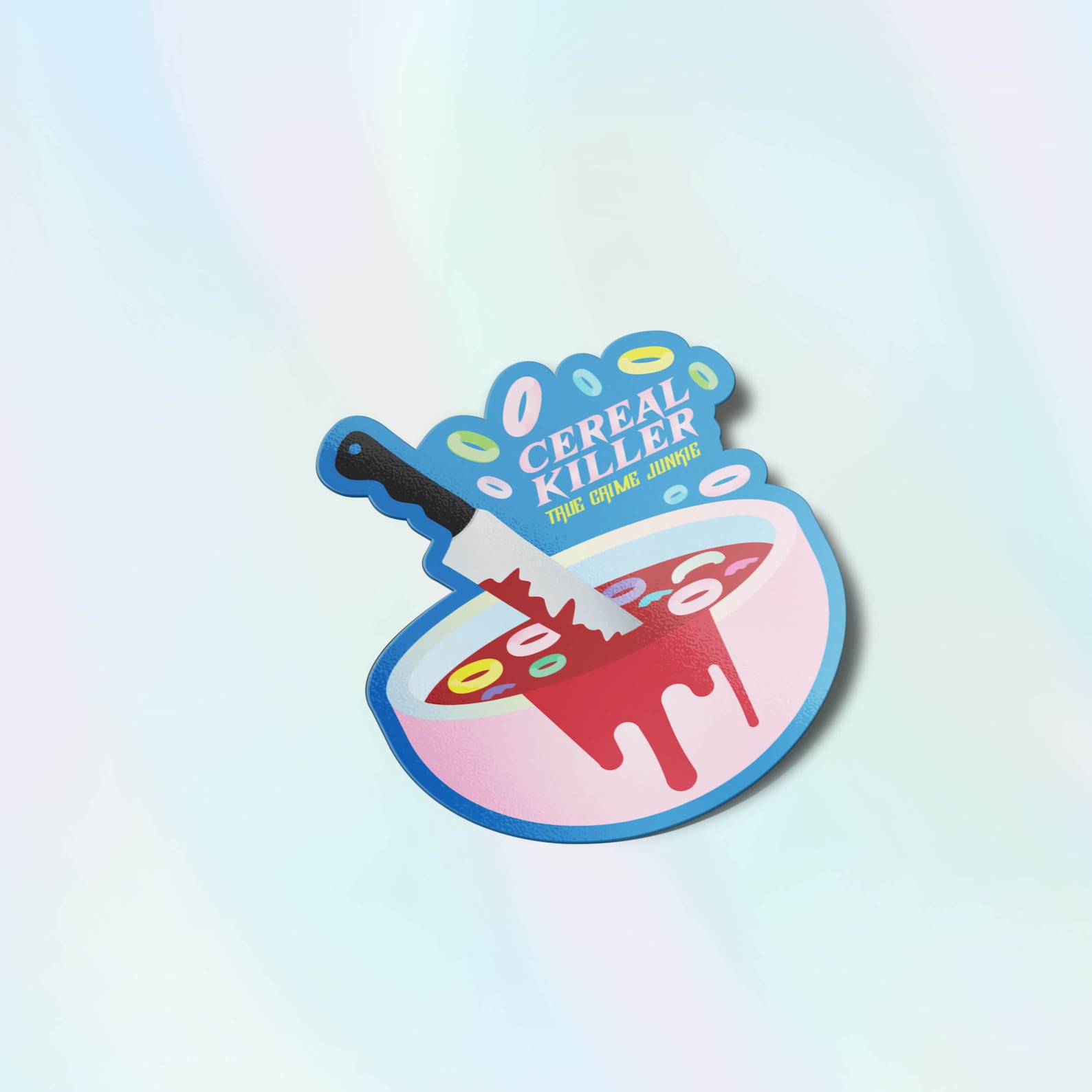 Serial Killer Sticker True Crime Junkie Water Bottle Sticker | Etsy