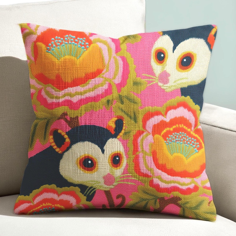 Boho Maximalist Pillow - Etsy UK