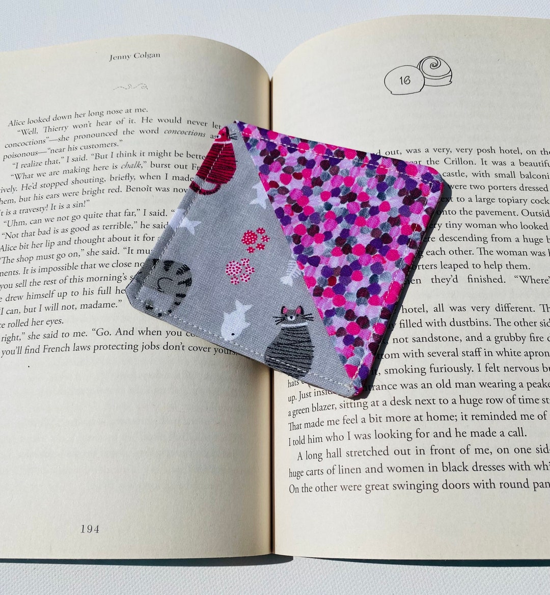 Cat-tastic Corner Bookmarks - Etsy