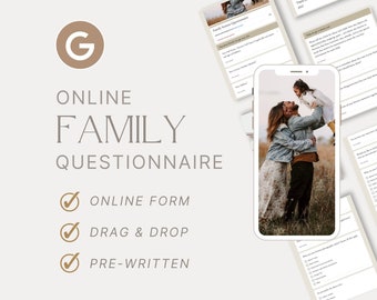 High School Senior Photoshoot Questionnaire Online Form Questionnaire ...