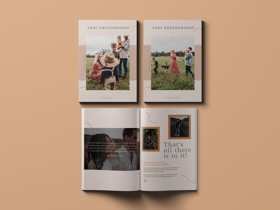Family Photography Client Guide Template What to Wear Outfit - Etsy