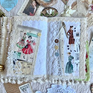 Junk Book Mixed Media Junk Journal, Rare Gift. Unique Gift, Junk ...