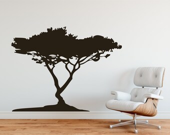 Handmade Tree Decal - Etsy