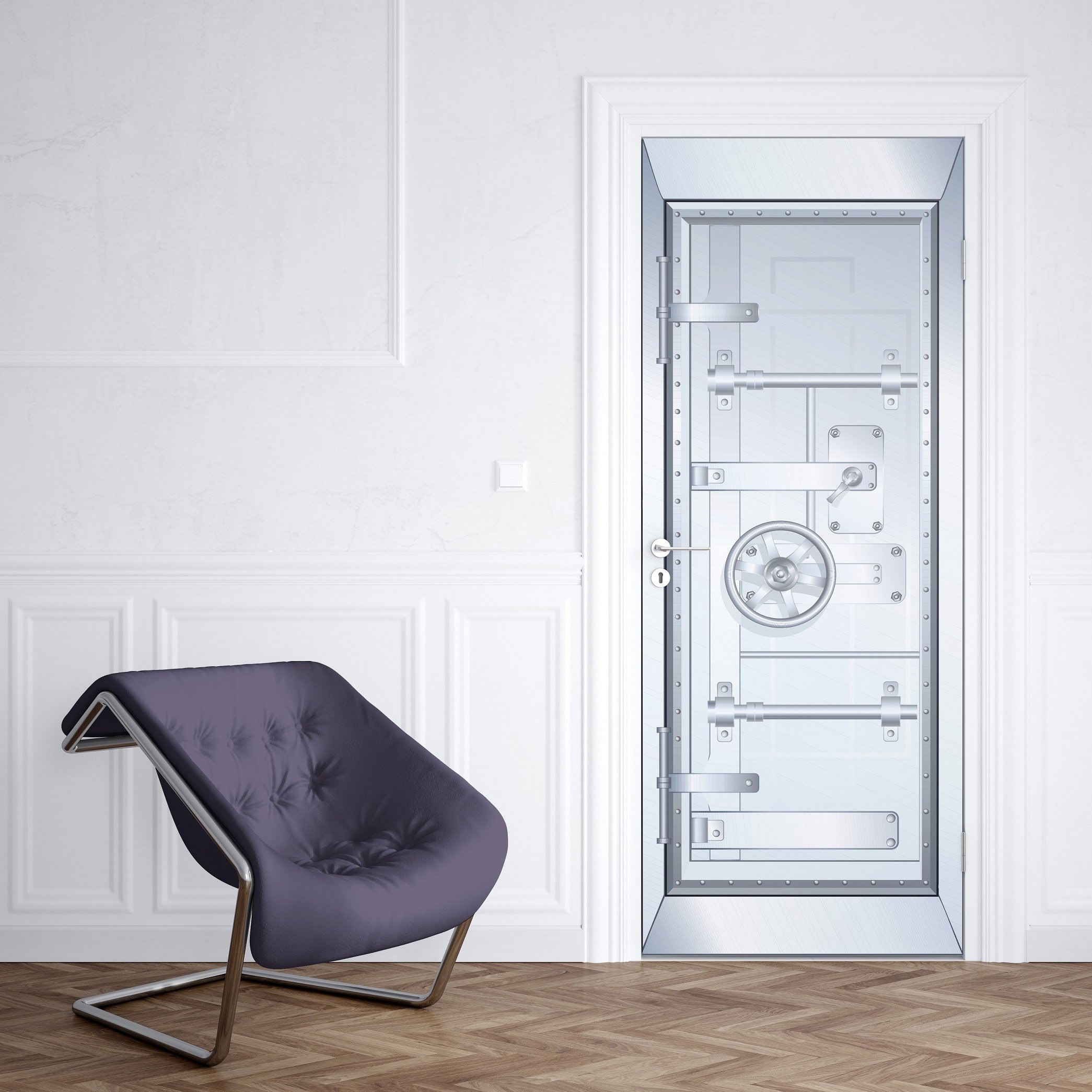 Bank Vault Door Decal - Etsy