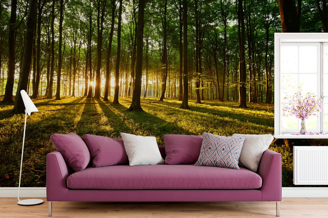 Breakthrough - Wallpaper Mural Peel and Stick - Etsy