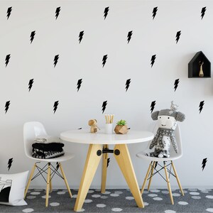 Lightning Bolts - Quality Vinyl Wall Pattern - Etsy