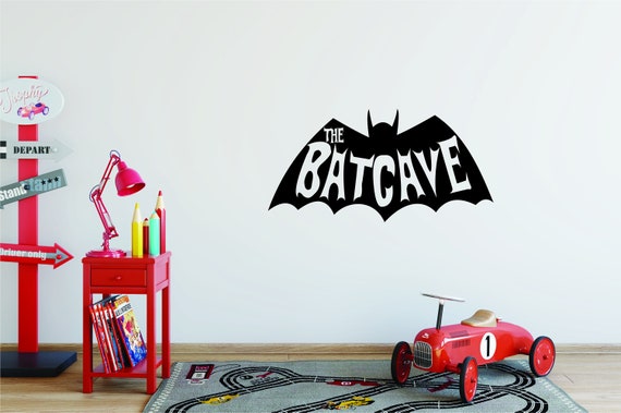 The Batcave Quality Vinyl Wall Decal/sticker | Etsy