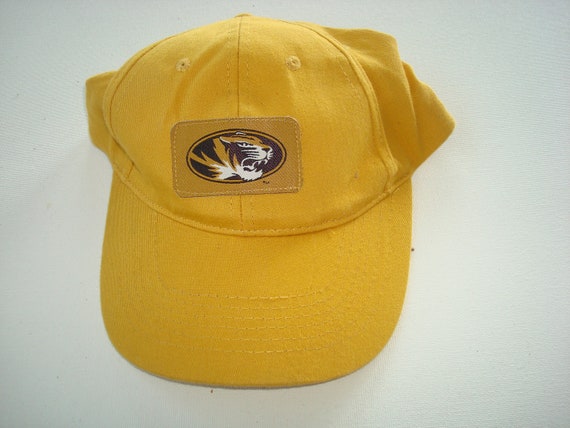 MISSOURI TIGERS DEADSTOCK VINTAGE SCRIPT HAT CAP SN… - Gem