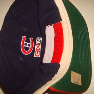 MONTREAL CANADIENS CCM Big Logo Snapback Script Hat Cap Vintage 90s - Etsy