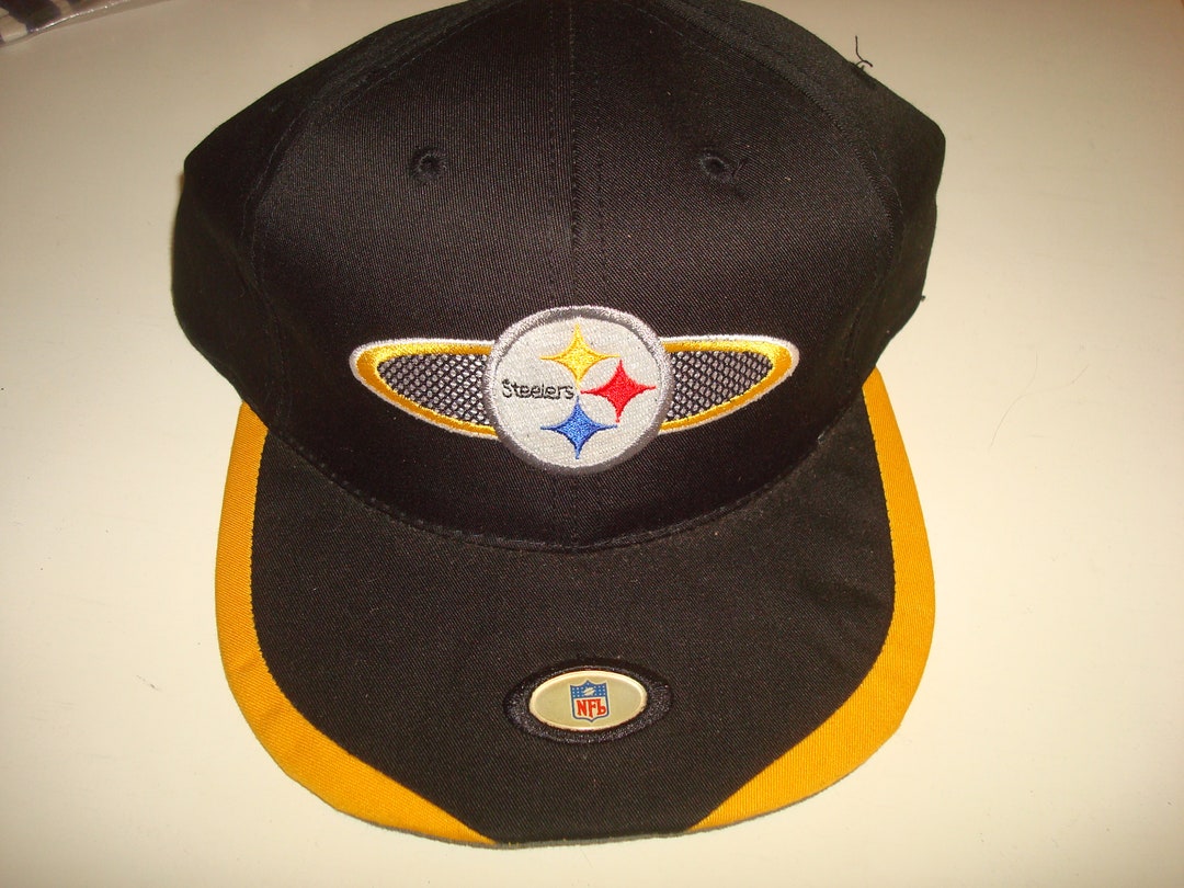 PITTSBURGH STEELERS Sports Specialties Logo Snapback Script Hat Cap ...