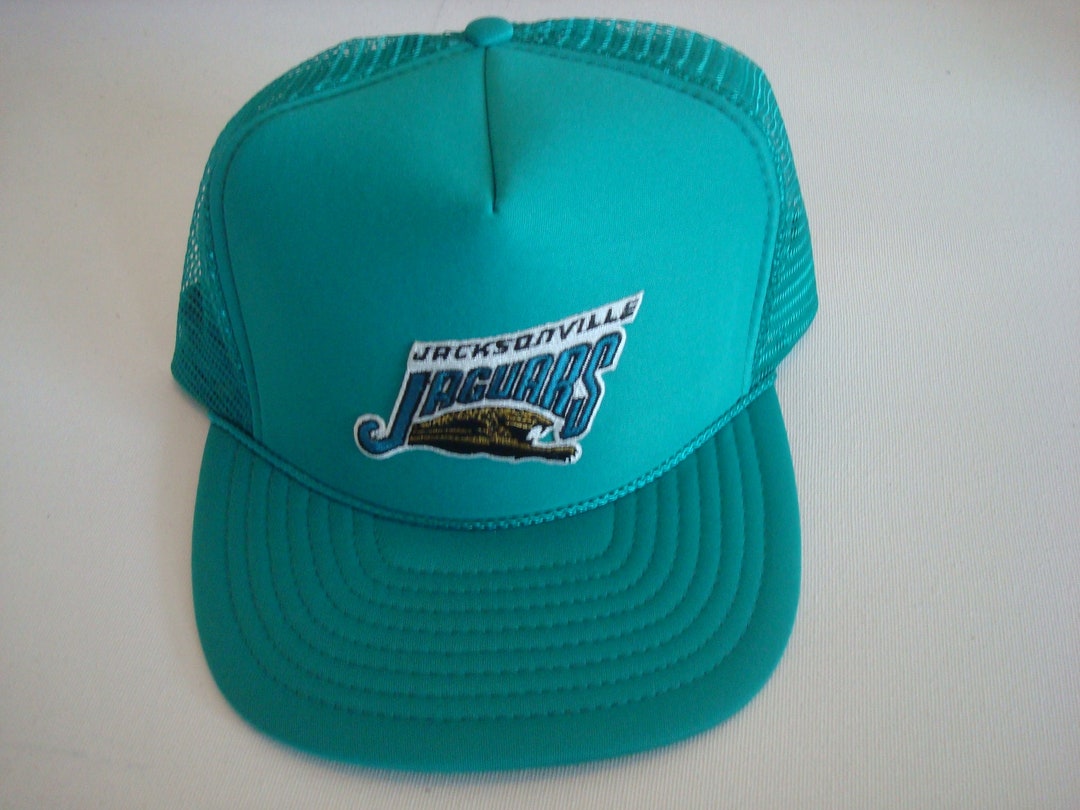 JAGUARS TRUCKER Script Vintage Snapback Hat Cap Vintage 90s - Etsy