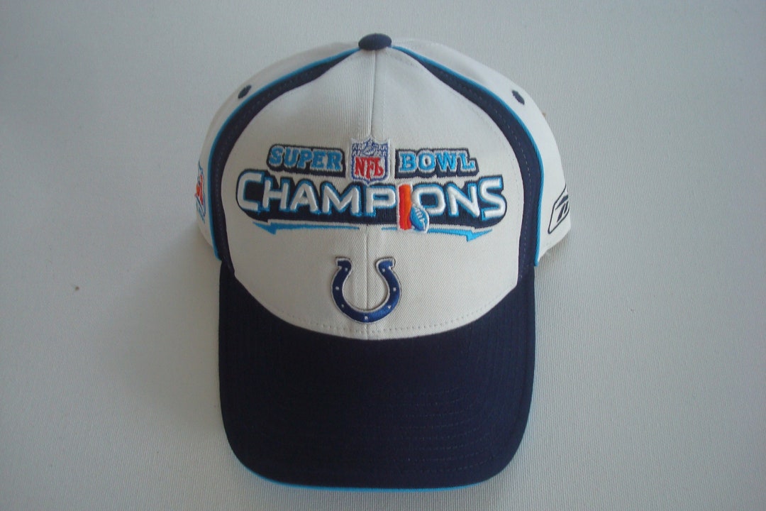 COLTS Super Bowl Beach Golf Script Vintage Strapback Hat Cap Vintage - Etsy
