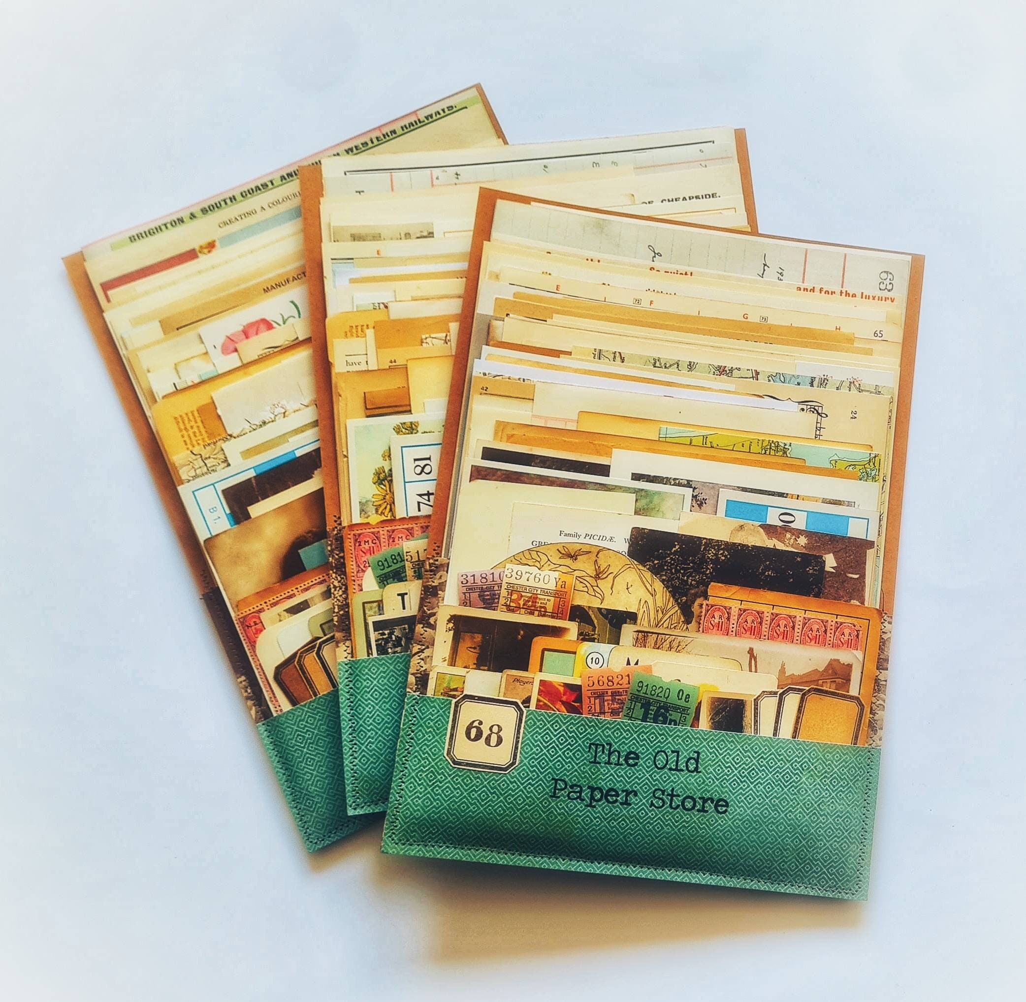 Vintage Ephemera Pack. Junk Journal Ephemera. 80 Pieces. Mixed - Etsy