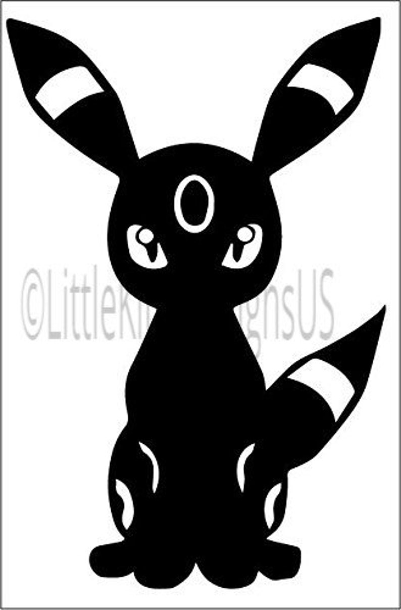 Umbreon SVG | Etsy