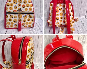 Emoji Backpack | Etsy