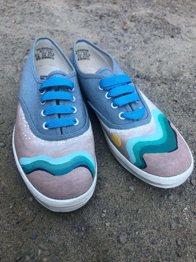 One of A Kind Hand Painted Womens KEDS Shoes - Etsy