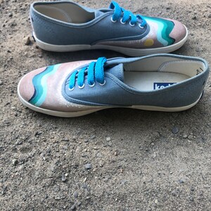 One of A Kind Hand Painted Women’s KEDS Shoes - Etsy