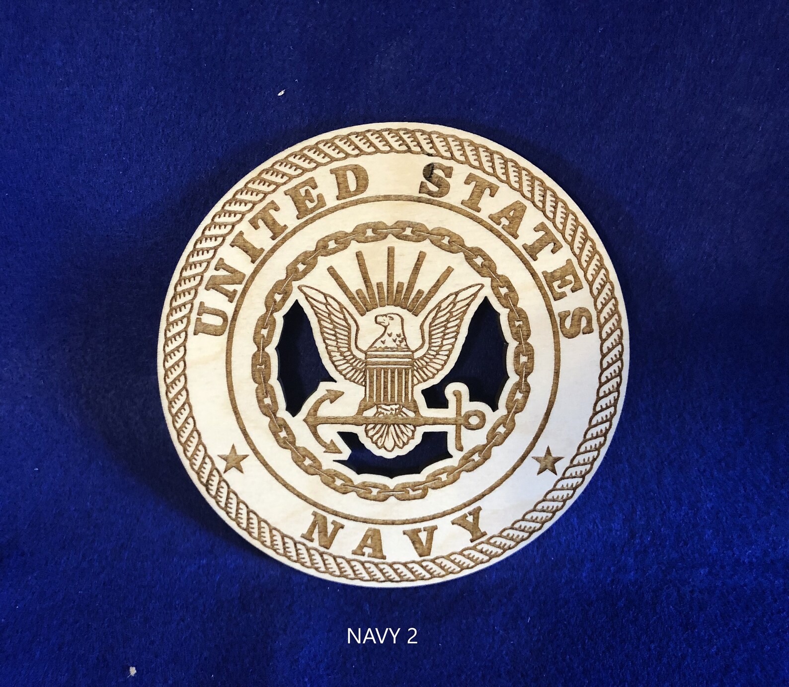 U.S. Navy Wooden Display Plaque 1/4 Inch Plywood Veteran - Etsy