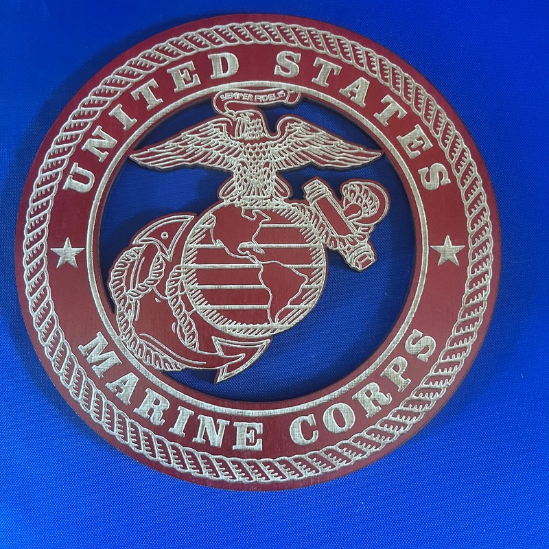 Usmc Plaques - Etsy